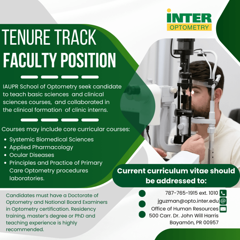 Home - Inter American University of Puerto Rico School of Optometry
